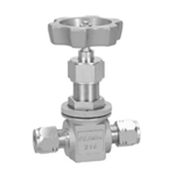 Gate Valve, Stainless Steel, 24.8 MPa, Outer Threaded Panel Mount ...