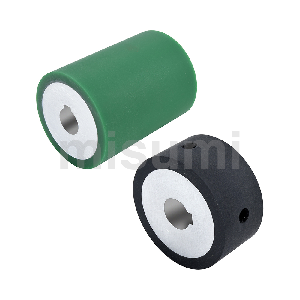 Rubber-coated Rollers with Keyway | MISUMI | MISUMI Vietnam