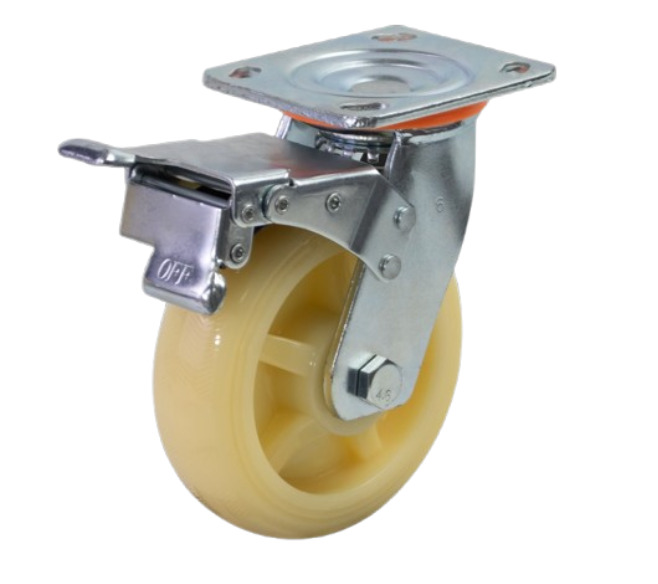 Heavy Load Nylon PP Caster Swivel Type with Stopper VNM | MISUMI ...